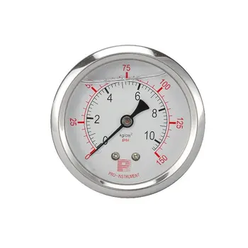 Silicone Oil Filled Pressure Gauge - Buy Liquid Filled Gauge,Silicone ...