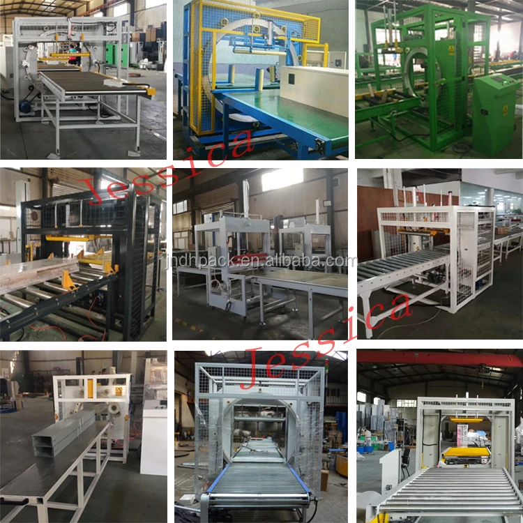 Wooden And Panel Orbital Wrap Machine And Horizontal Stretch Wrapping ...