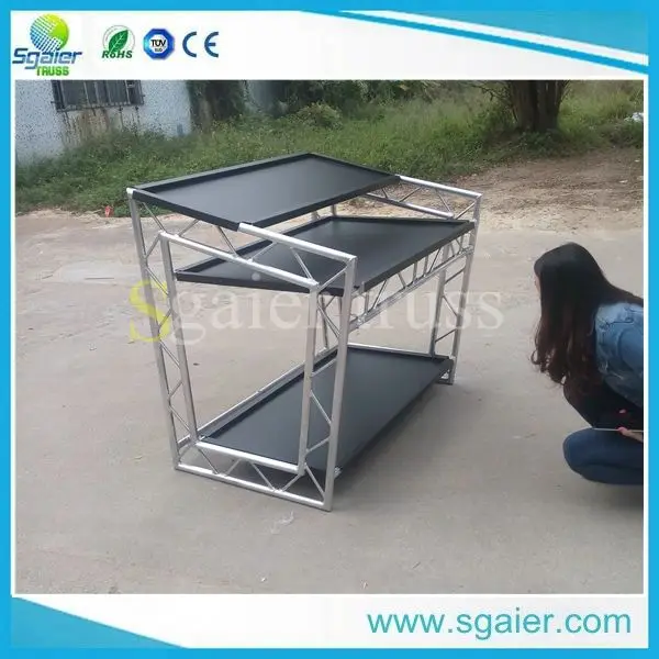 Indoor Aluminum Truss Dj Table For Disco - Buy Dj Table,Truss Dj Table ...