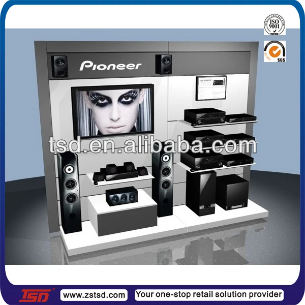 Custom Best Quality Retail Store Speakers Display Stand,Sound System ...