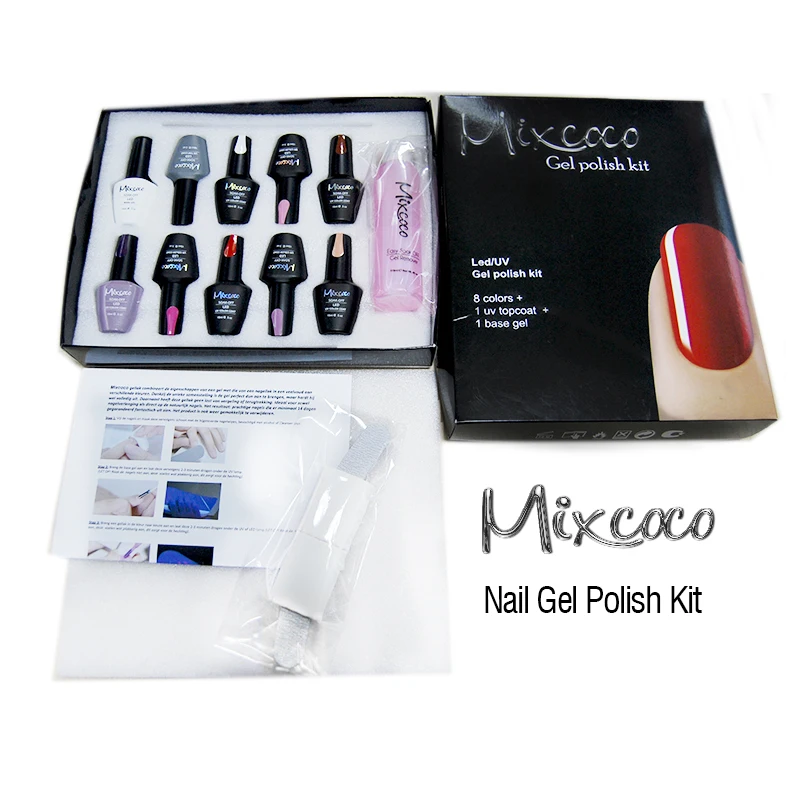 Mixcoco Uv Gel Polish Nails Salon Professional Uv/led Soak Off Gel ...