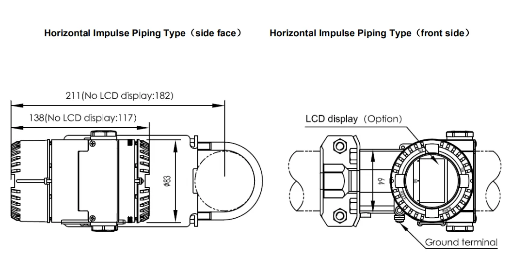 Vacuum Connection Din 28403 Kf16 / Iso 2861 Gauge/absolute Pressure Transmitter - Buy 0.05% ...