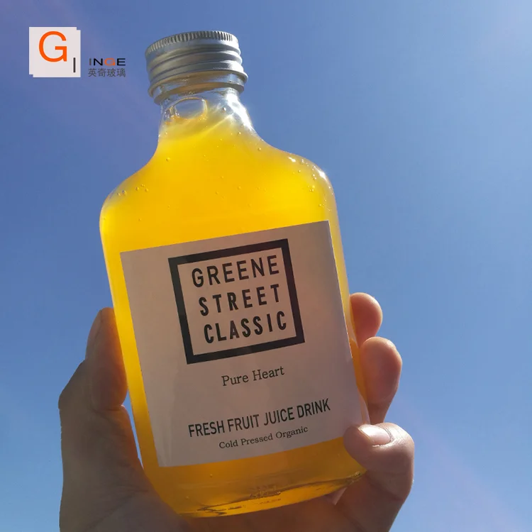 Creative Juice Bottle,Orange Juice 350ml Glass Bottle - Buy Creative ...