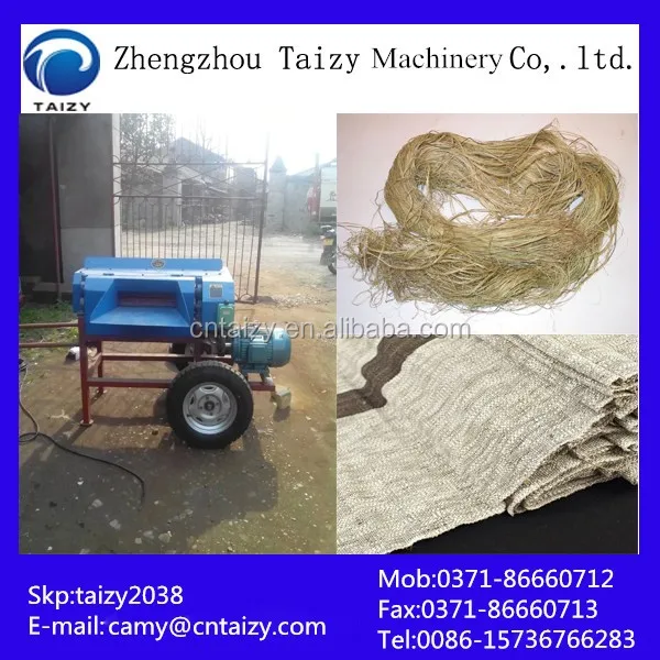 Decorticator For Hemp Flax Jute Banana Stalk | Fiber Extracting Machine ...