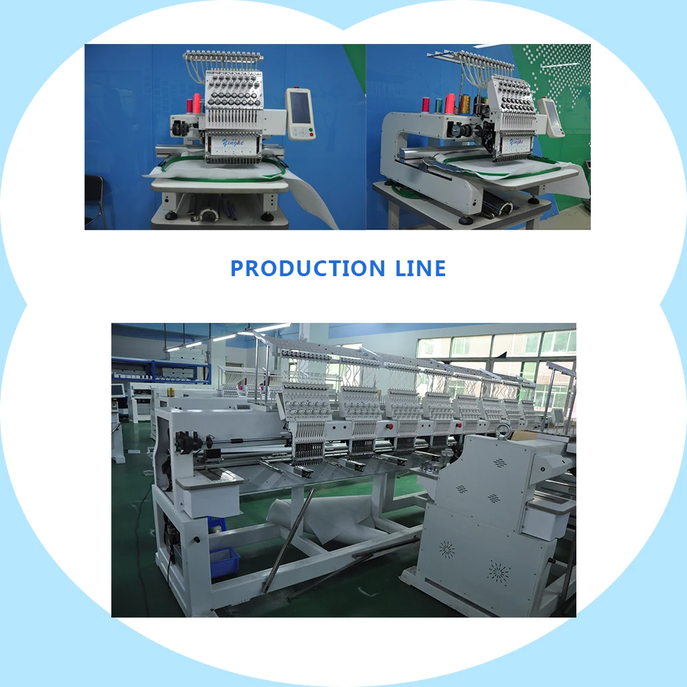 Yinghe Computerized Single Head Cap Embroidery Machine - Buy 2 Heads ...