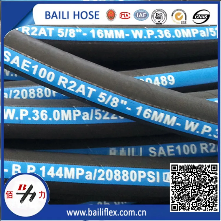 Din En 853 2sn Dn 10 Wp 330 Bar Sae100 R2s 3/8 ''4785 Psi - Buy ...