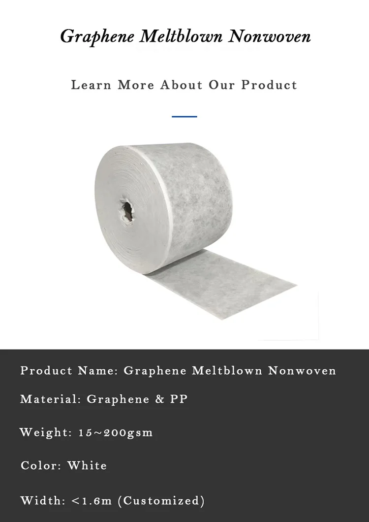 Meltblown Laminated Graphene Filter - Sustainable & Durable