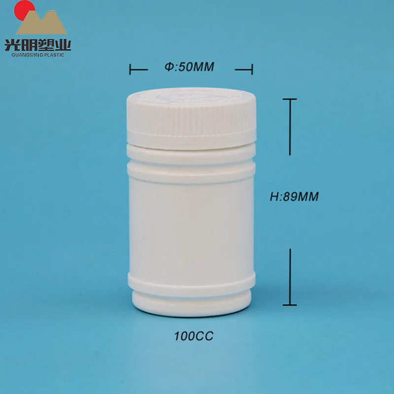 Professional Pe 100g Plastic Protein Container Jar - Buy Protein ...