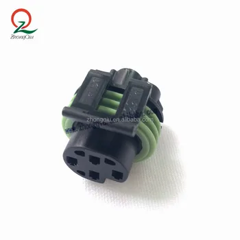 Delphi 4 Pin Black Metri-pack 150 Series Sealed Female Electrical Auto ...