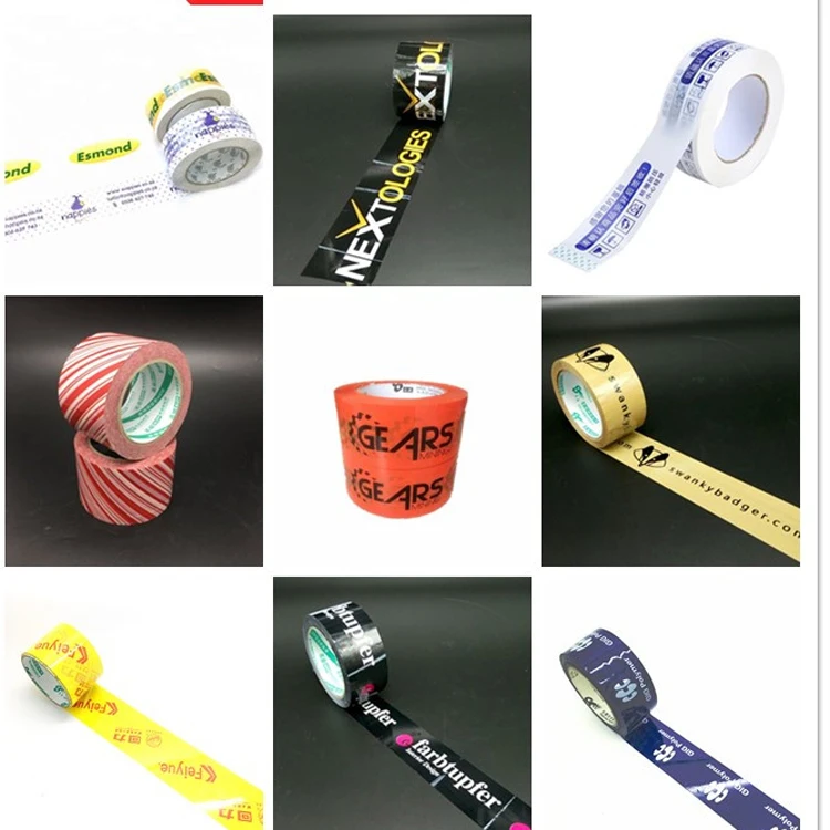 Custom Promotion Printed Adhesive Tape With Company Logo,Contact Info ...