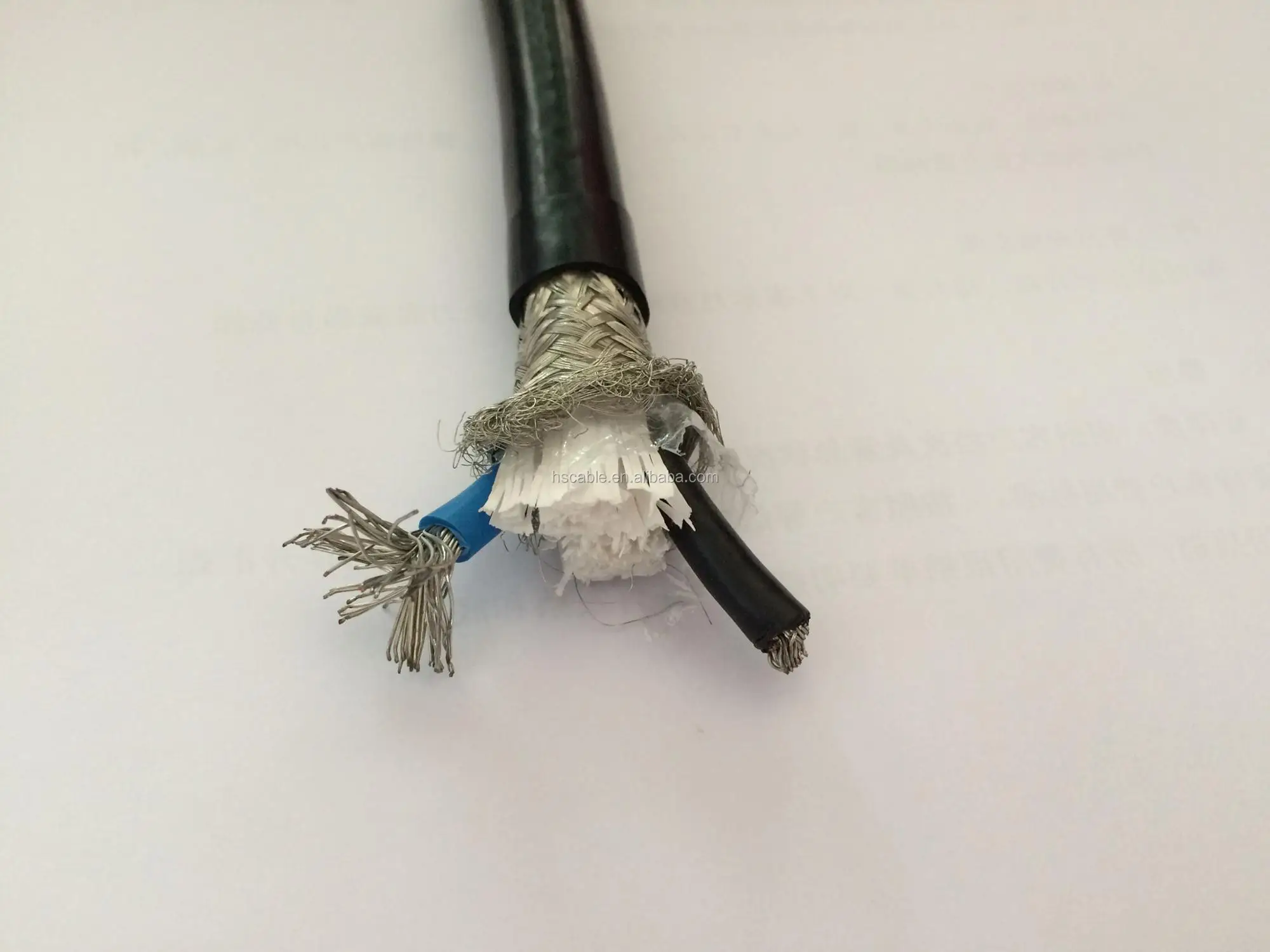 Power Cable 600V UL2586 2x10awg Black - Outdoor D Shielding