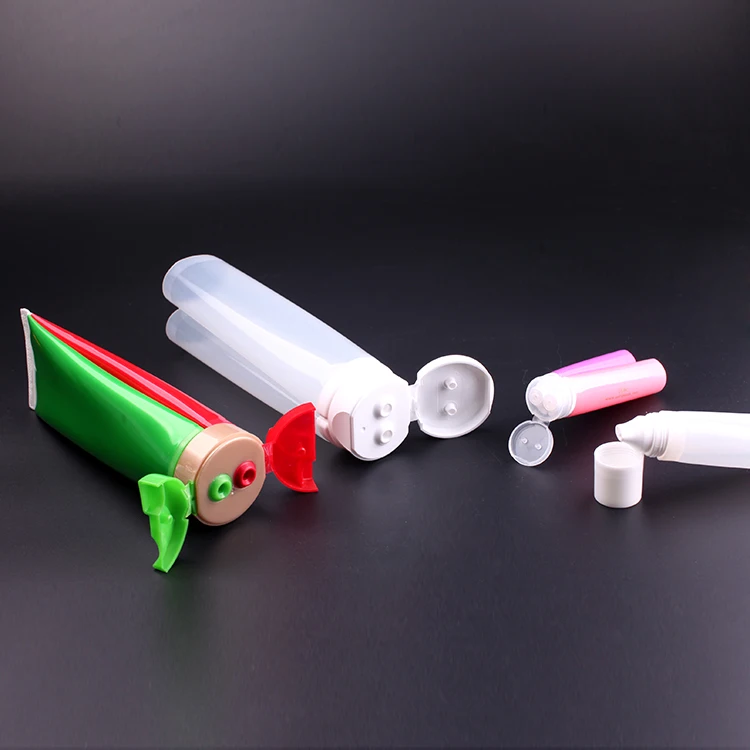 Unsealed Dual-Phase Twin Tube for Cosmetics - HEYPACK