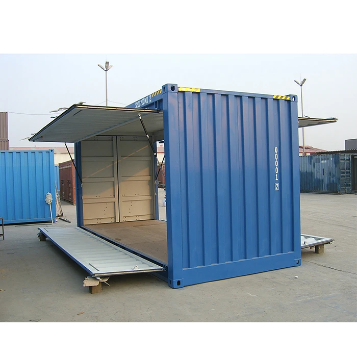 20ft High Cube Steel Dry Container with Side Door | Durable Double ...