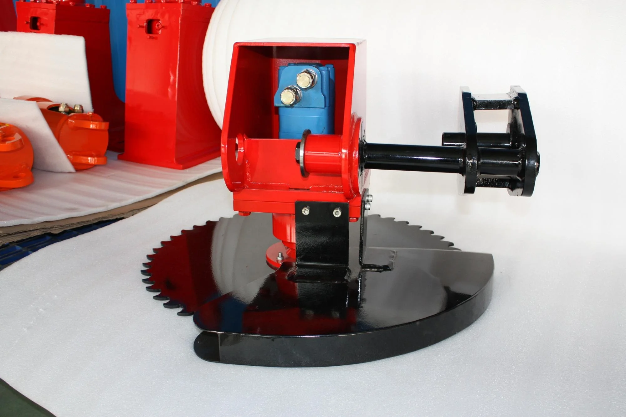 Large Firewood Processor with Log Saw - Efficient Cutting