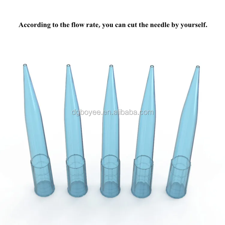 High Viscosity Fluid Dispensing Needle - Silicone Large Diameter