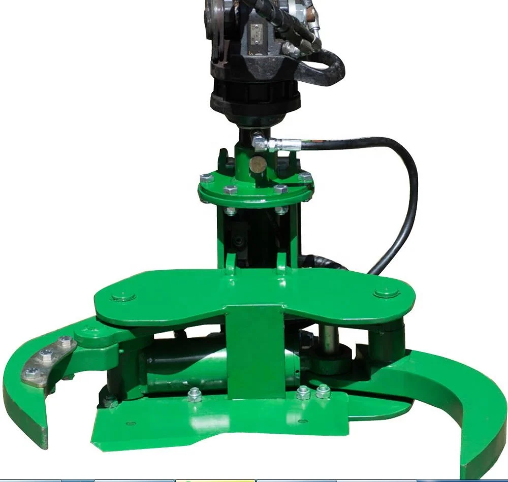 hydraulic log wood tree branch cutter shear for excavator tractor ...