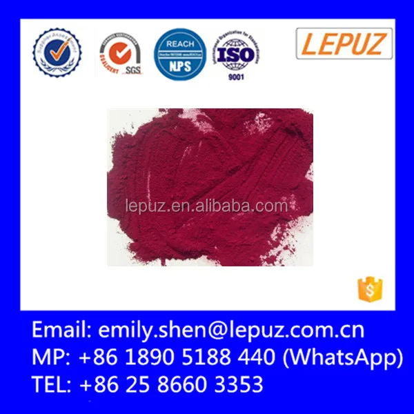 Organic Pigment Violet 19 PV19 for Plastics and Paints