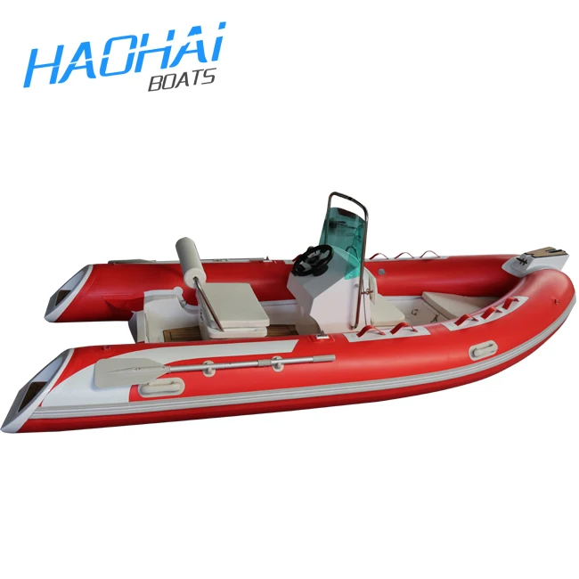 4.2 Meters Cabin Cruiser Fiberglass Open Boat with Outboard Motor