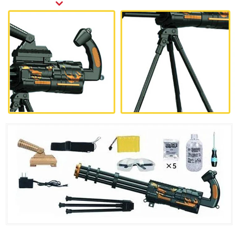 Best Selling Rubber Bullet Gun Air Soft Electric Gun Shock - Buy ...