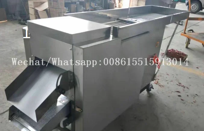 Automatic Pepper Seeds Removing Machine Pepper Vegetable Dicing Machine ...