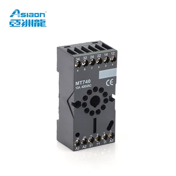 Asiaon Mt740 300vac 10a 400v 11 Pin Relay Socket - Buy Mt740 Relay ...