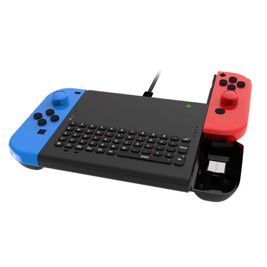 Tns-1702 2.4g Wireless Keyboard Game Keypad With Indicator For Nintendo ...