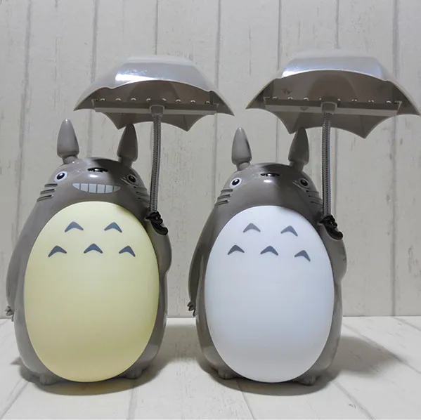 Creative Cartoon Totoro Decoration Table Lamp Usb Rechargeable Led ...
