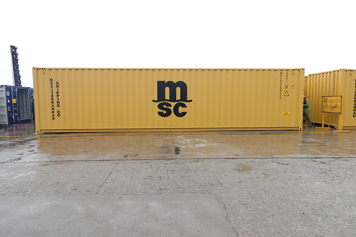 Brand New 40HC Shipping Container Products from Zhangzhou CIMC ...
