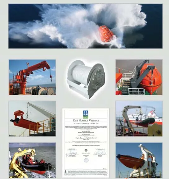 Dnv Approved Rescue Winch Lifeboat Winch - Buy Rescue Winch,Rescue Boat ...