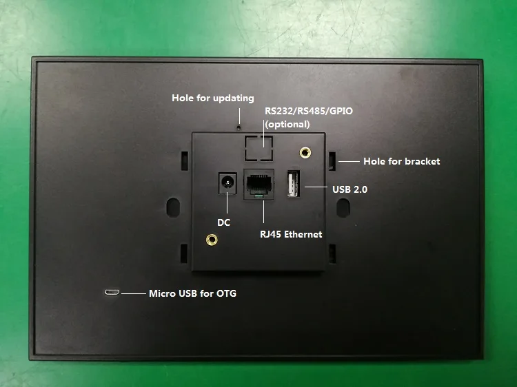 Built In Front Nfc 10 Inch Android Tablet With Rs232/rs485/gpio - Buy ...