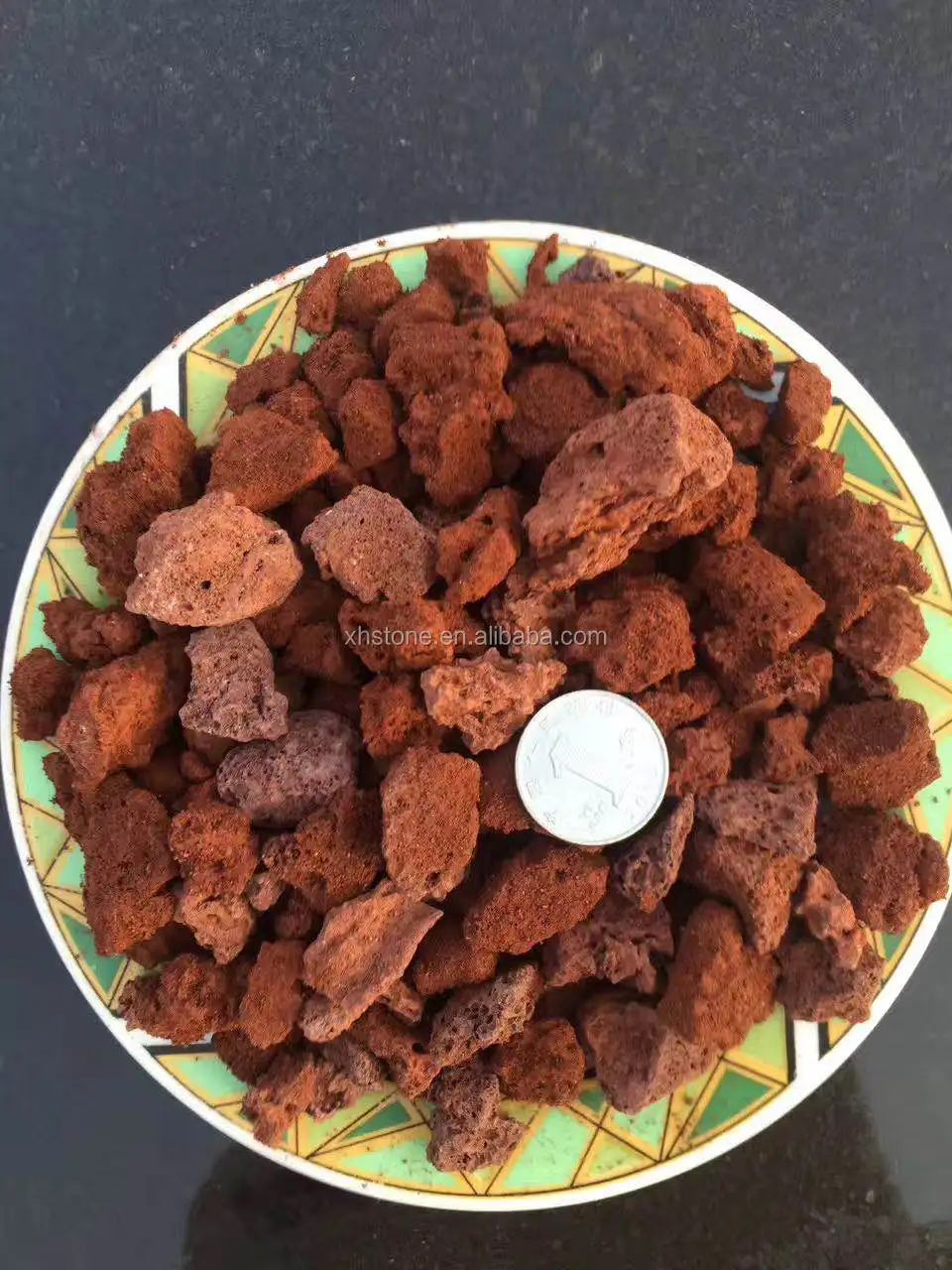 Natural Volcano Red Lava Landscape Volcanic Rock Garden Stone Extrusive ...