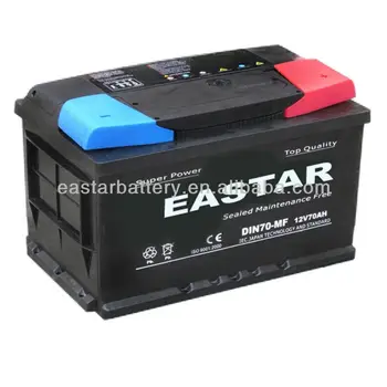 12v 70ah Maintenance Free Car Battery N70 - Buy 12v 75d23l Car Battery ...