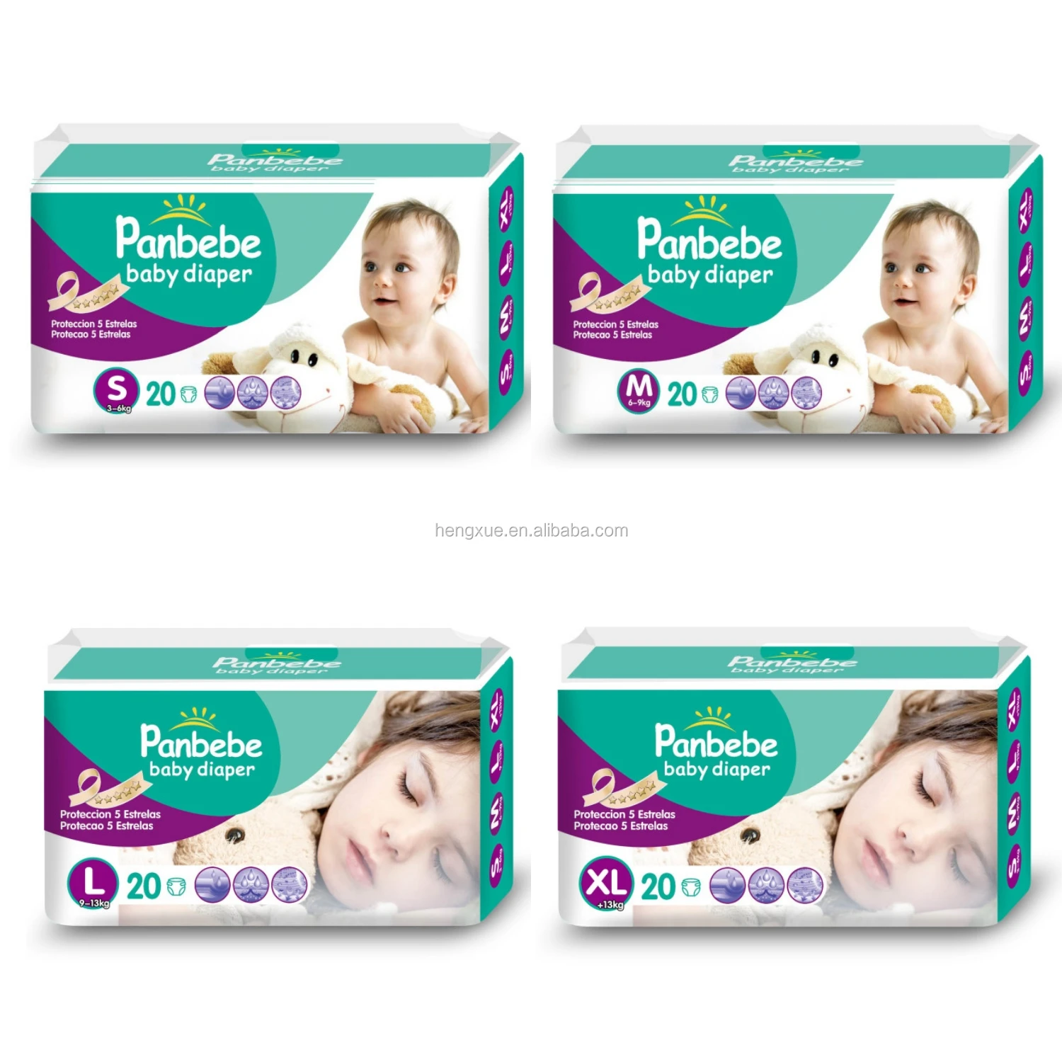 Chinese Manufacturer Disposable Baby Pant Diaper Confy Baby Diapers ...