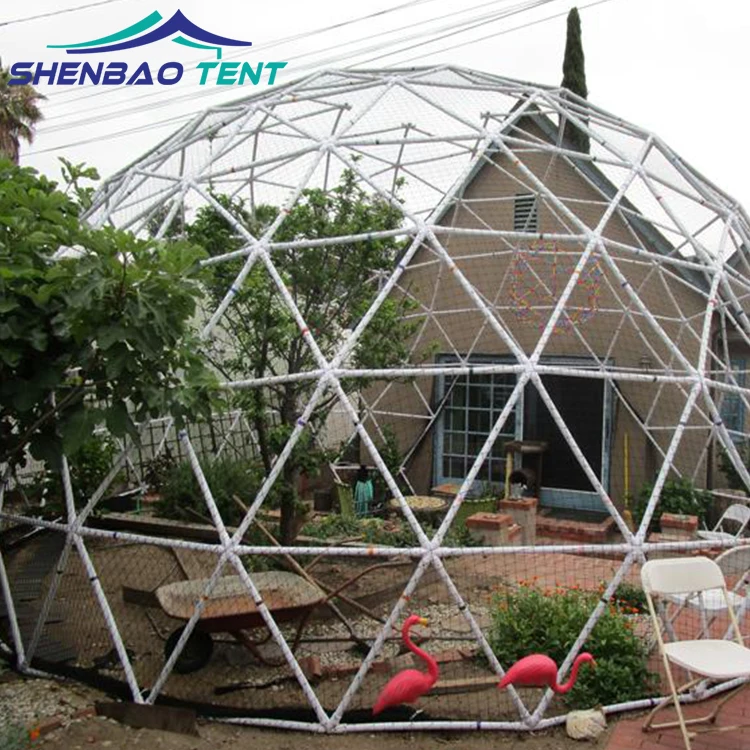 Customized Geodesic Greenhouse Domes with UV Protection