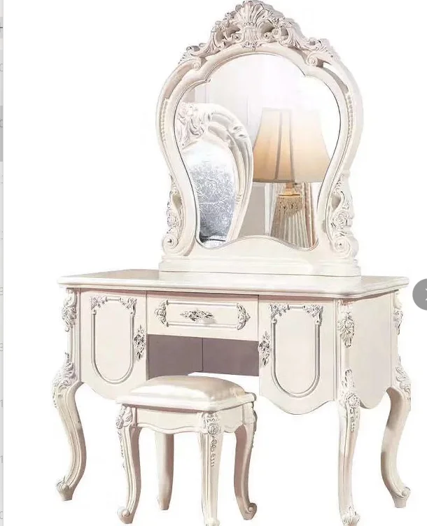 Wholesale Bedroom Furniture Set Luxury European Style Dressing Table ...