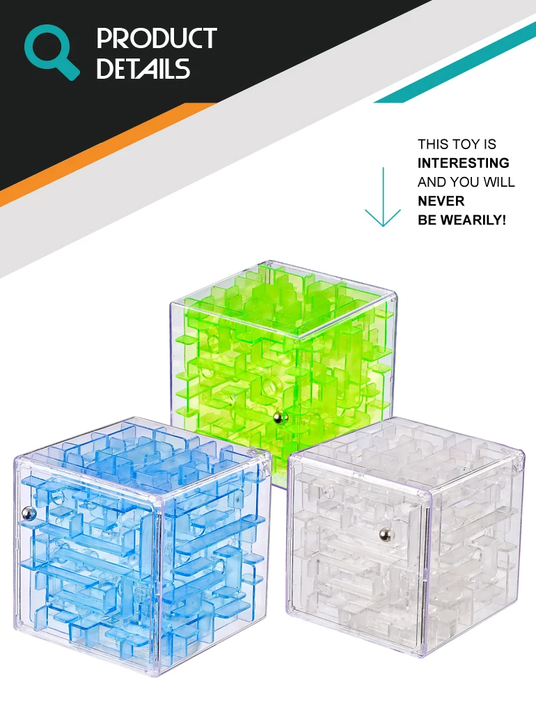 Intellect Toy Educational Plastic 3d Handheld Maze Game For Relax - Buy ...
