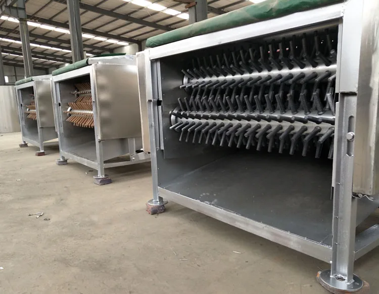 500 BPH chicken scalding and plucking machine for small slaughtering ...
