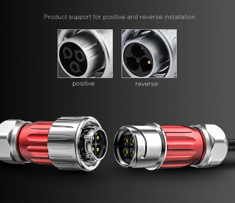 Cnlinko M24 Metal Male Plug Female Socket Wire Harness Waterproof 500v ...