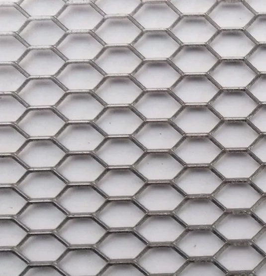 Honeycomb Carbon Steel Expanded Metal Mesh Sheet - JINGSI
