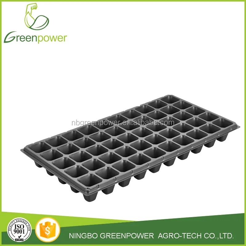 50 Cells Recycled Ps Plastic Seed Starting Plant Growing Tray Nursery ...