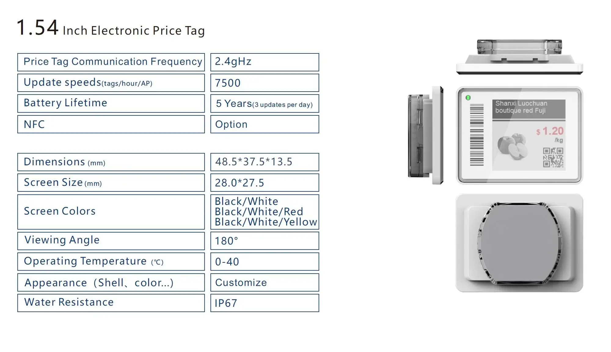 ESL Electronic Price Tags - Efficient Supermarket Solutions