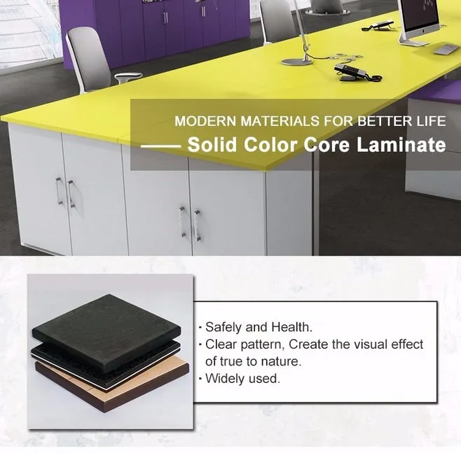 12mm Solid Color Core Grade Art Hpl Laminate - Buy 12mm Color Core ...