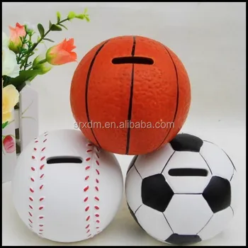 Popular Custom Sports Ball Money Box;make Your Cute Coin Bank For Kids ...