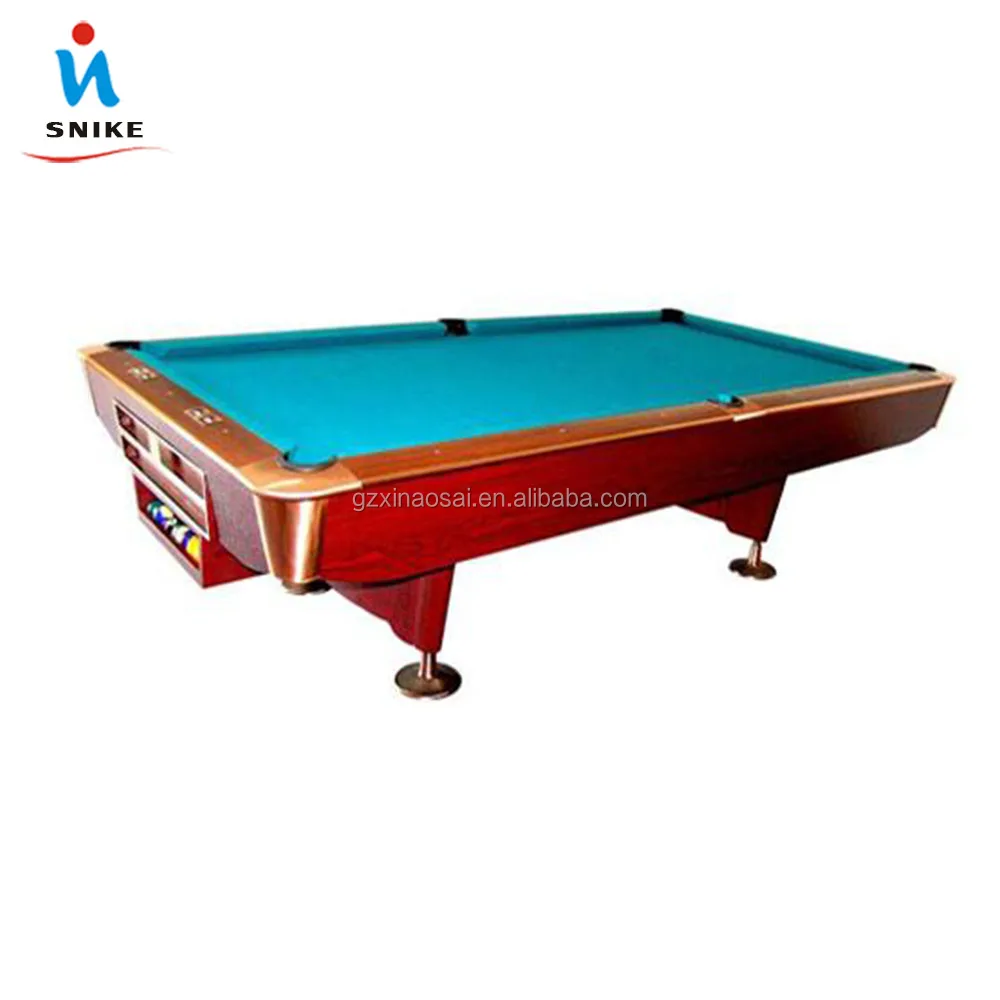 Solid Wood 9ft French Pool Table - Durable & Customizable