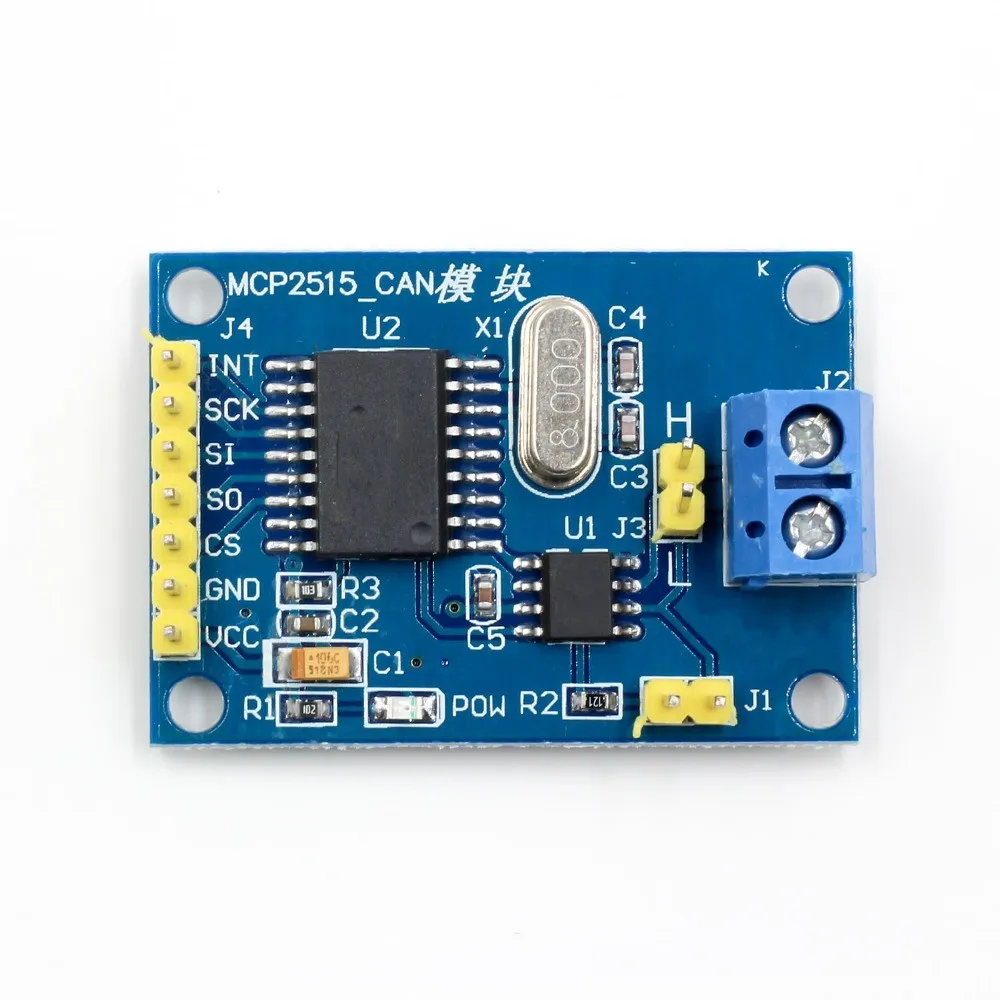 Mcp2515 Can Bus Module Tja1050 Receiver Spi Module For 51 Mcu Arm ...