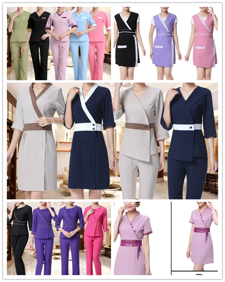 Shop Our Chinese Factory Price Fashion Design Nail Hair Salon Uniform ...