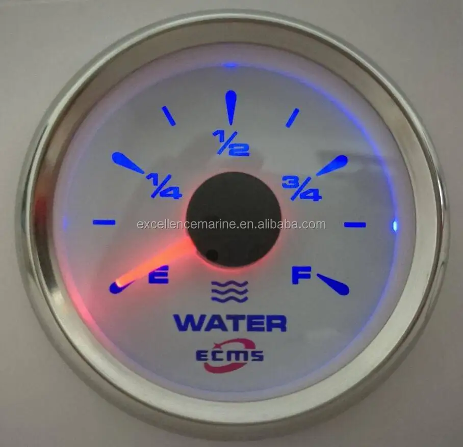 New Design Marine Boat Yacht Automotive Water Level Gauge E-f 9-32v ...