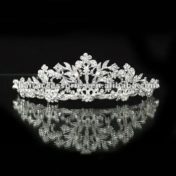 Pageant Butterfly Design Tiara Crown With Crystal - Buy Tiara Crown ...