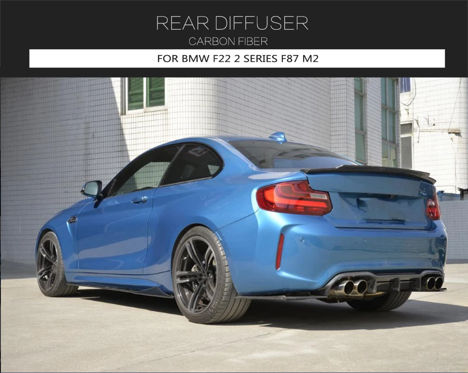 BMW 2 Series 2014-2017 - Forged Composite Carbon Fiber F87 M2 Rear Diffuser