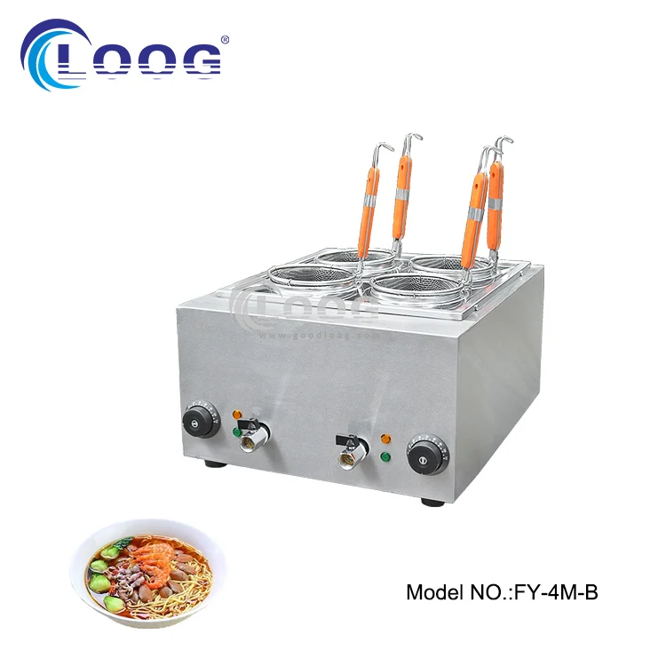 Popular Commercial Electric Pasta Cooker / Pasta Boiler With 4 Pots ...